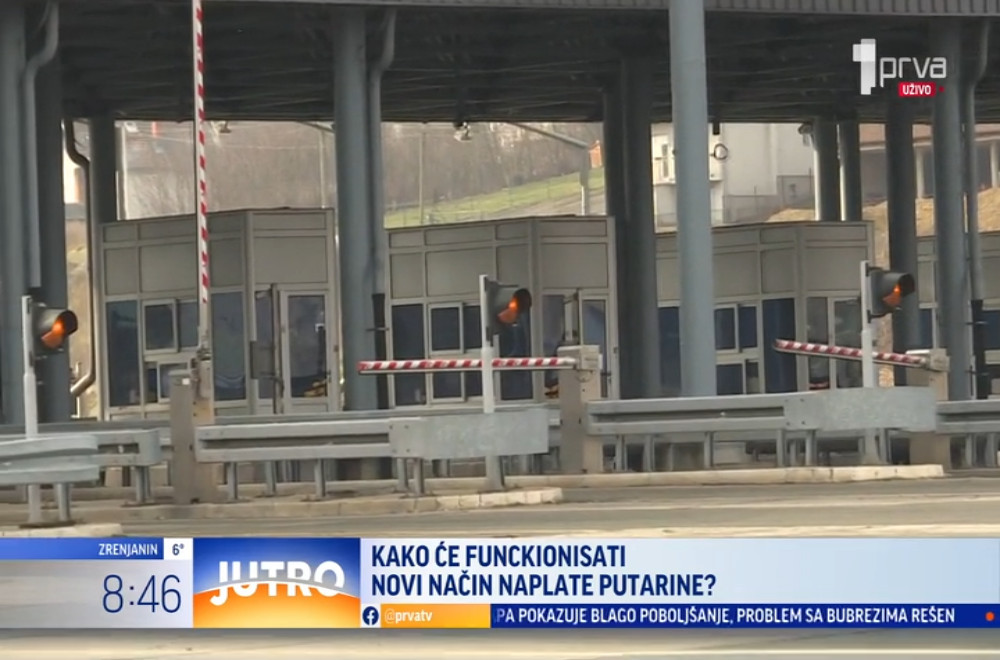Kako će funkcionisati novi način naplate putarine? | Video | Prva ...