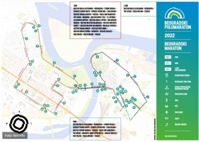 Pola Beograda zatvoreno: Saznajte detaljan raspored zatvorenih ulica i ...