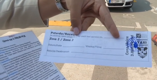 DIVLJI TAKSISTI „PLJAČKAJU“ PUTNIKE: Da li znate da vožnje od aerodroma ...